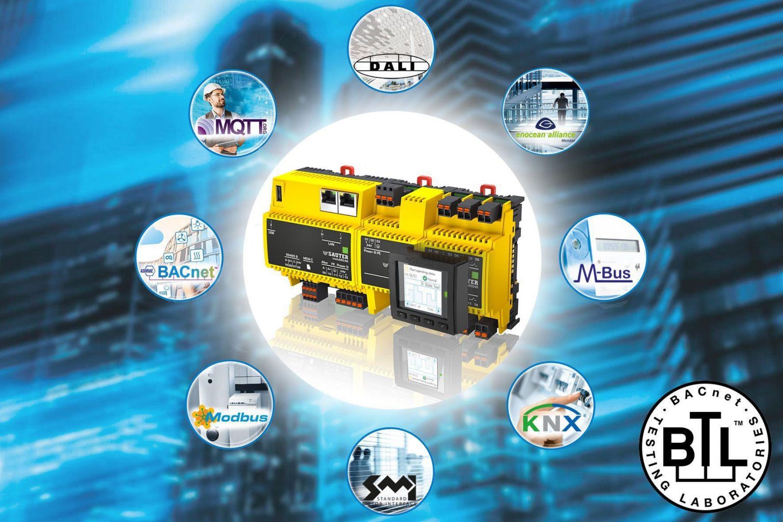 Neue modulo 6 Automationsstation für dezentrale Anlagen - SAUTER Schweiz