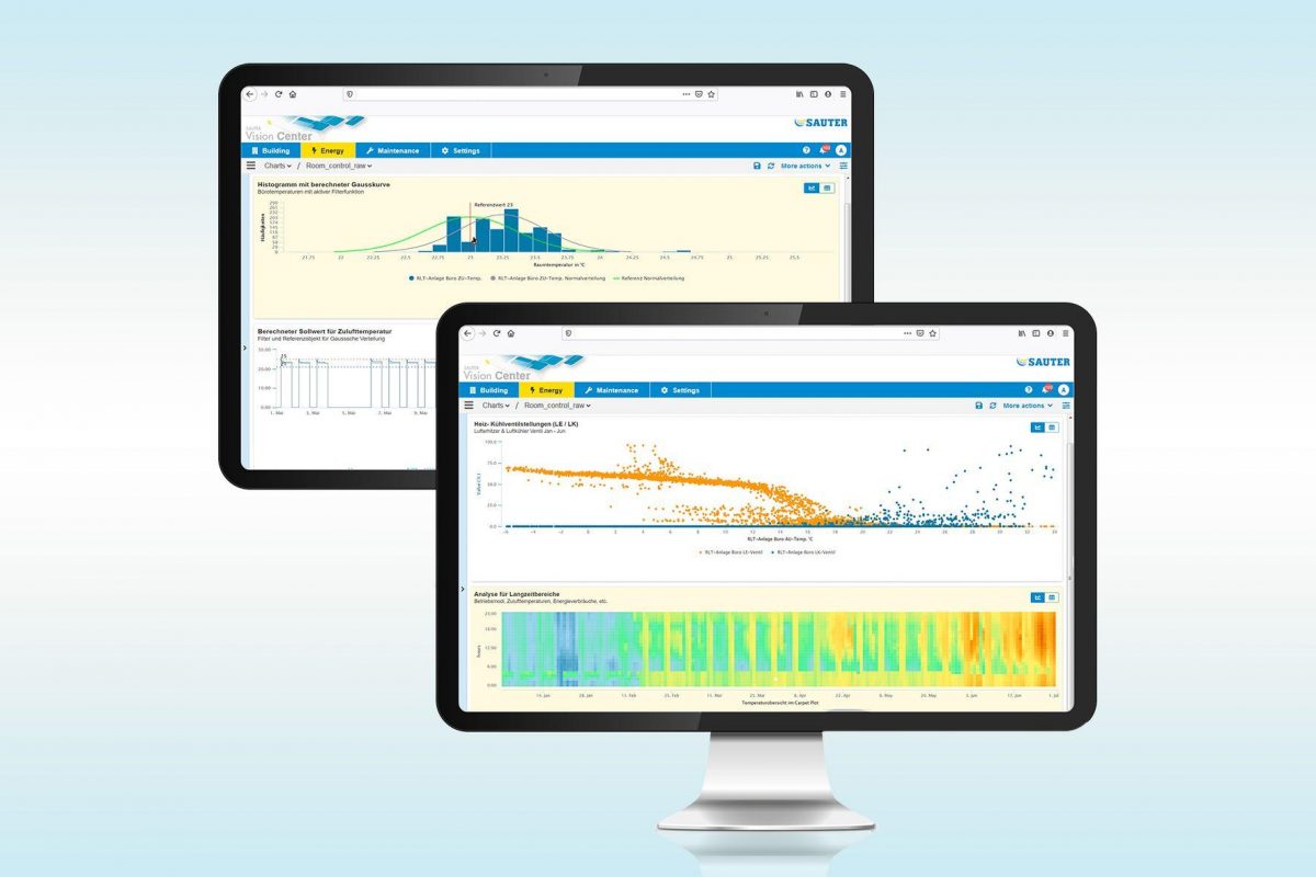 SAUTER Vision Center, Ihr Building Intelligence Hub - SAUTER Schweiz