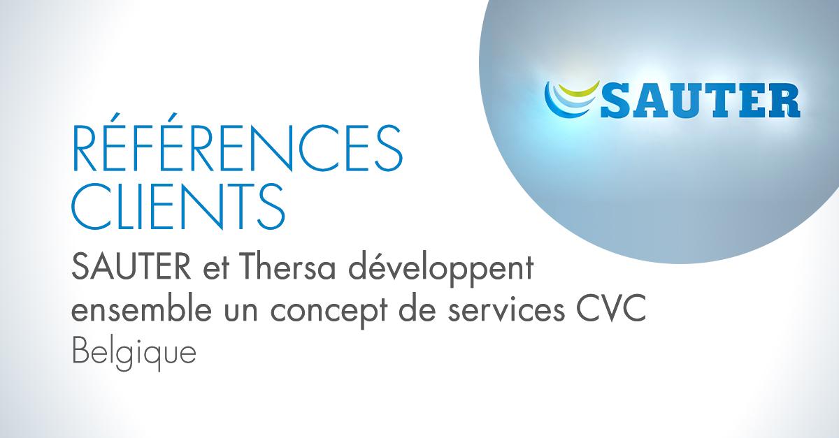 SAUTER Belgique et Thersa développent ensemble un concept de services ...